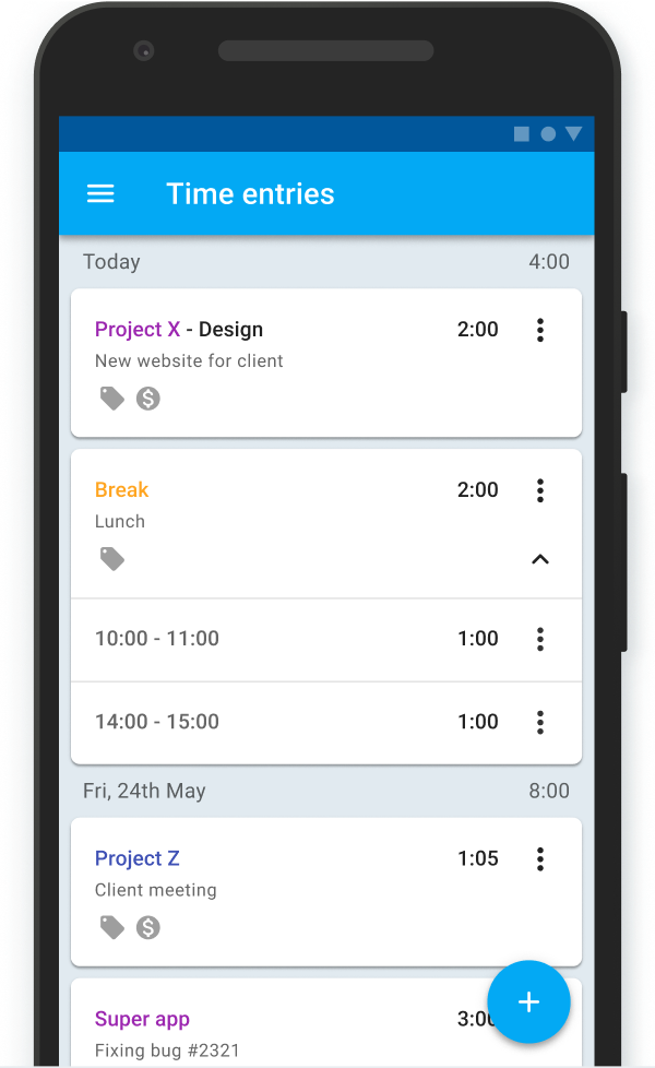Timer - Clockify Features