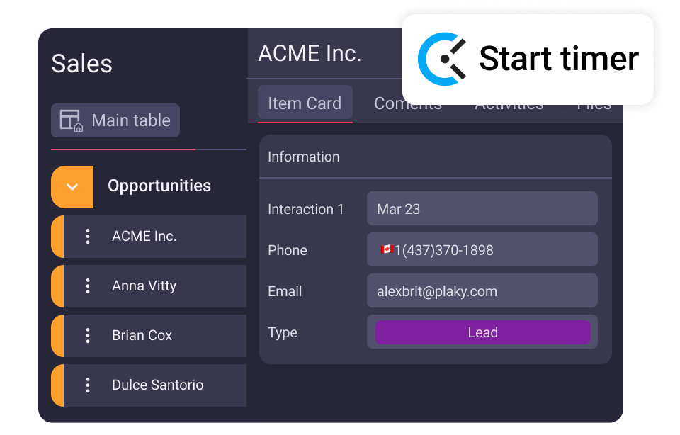 Projects - Clockify Features