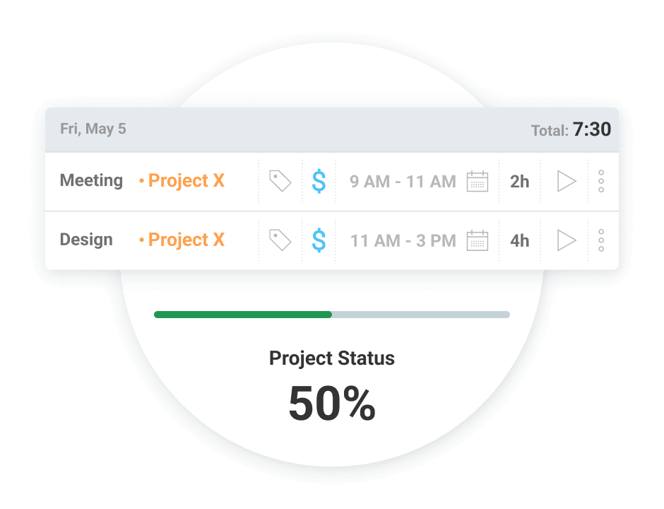 Projects - Clockify Features