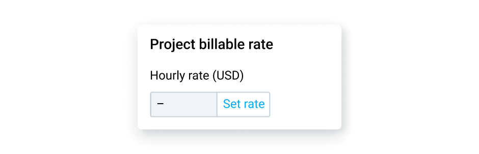 Rates - Clockify Features