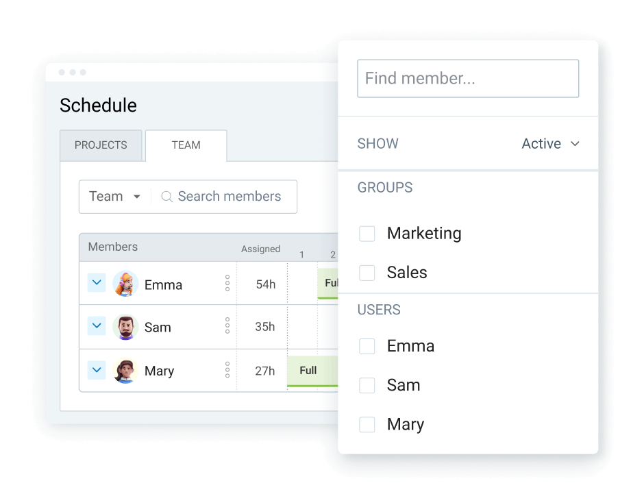 Scheduling - Clockify Features