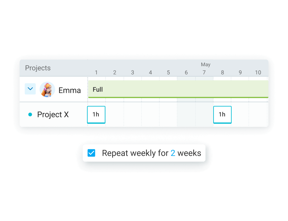 Scheduling - Clockify Features