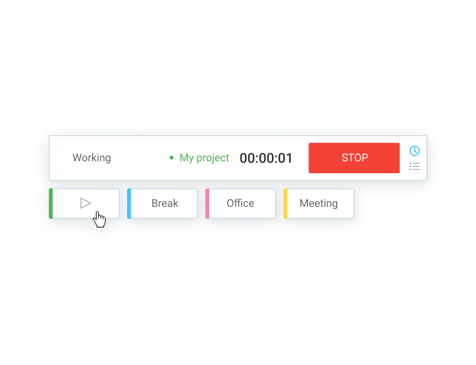 Timer Clockify Features 