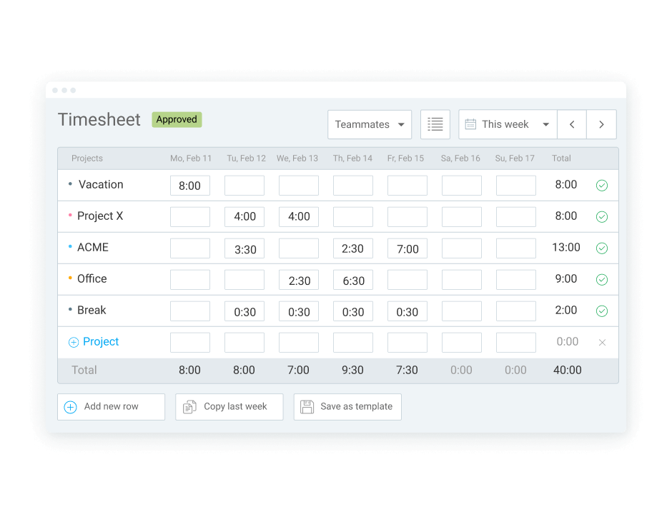 Approval - Clockify Features