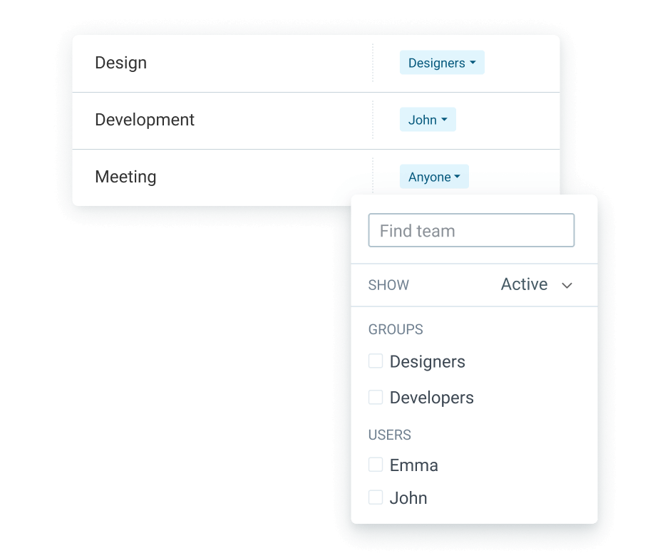 Projects - Clockify Features