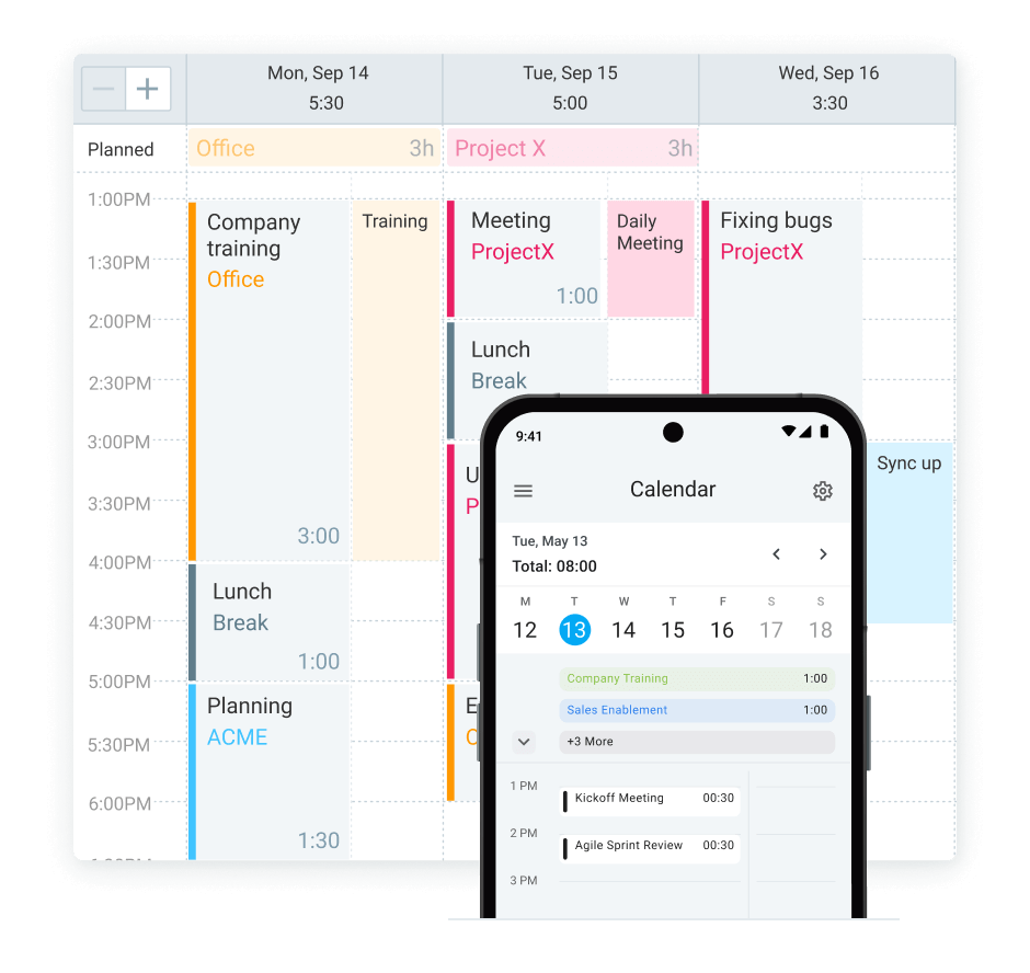 Scheduling - Clockify Features