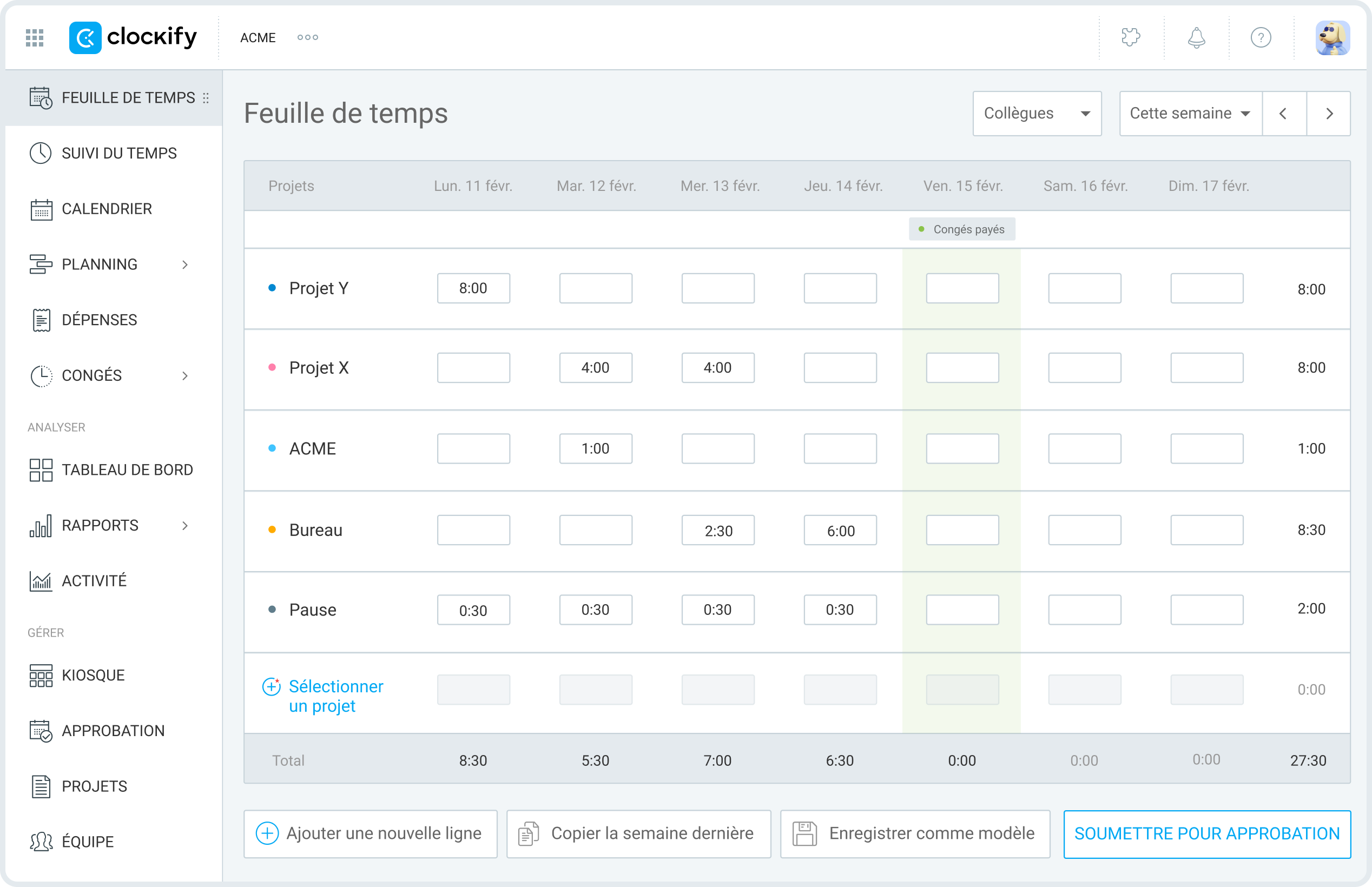 Clockify™ - Logiciel de suivi du temps gratuit