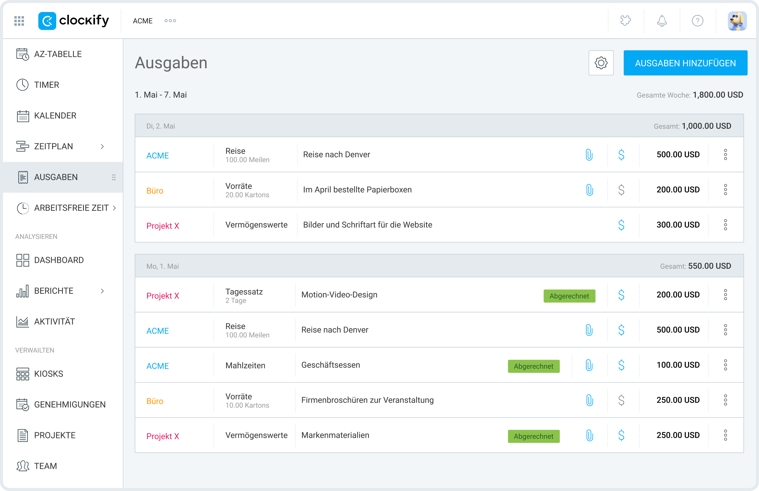 Clockify™ - KOSTENLOSE Zeiterfassungssoftware