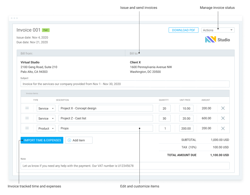 Time Clock for Entertainment Business - Clockify™