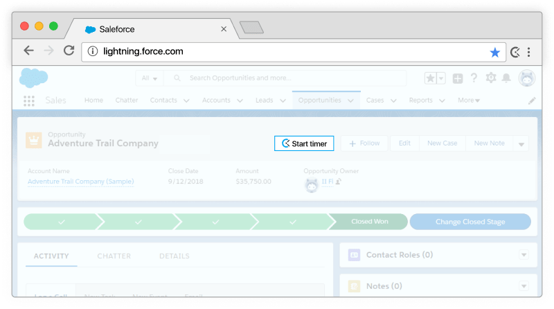 FREE Salesforce Time Tracker Clockify 