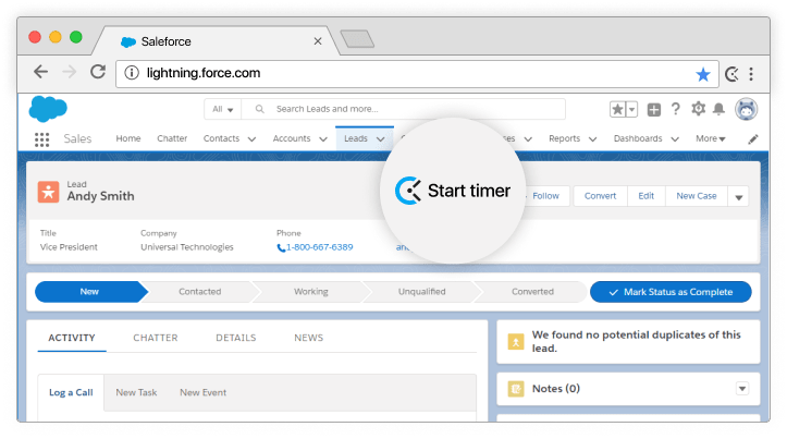 FREE Salesforce Time Tracker Clockify 