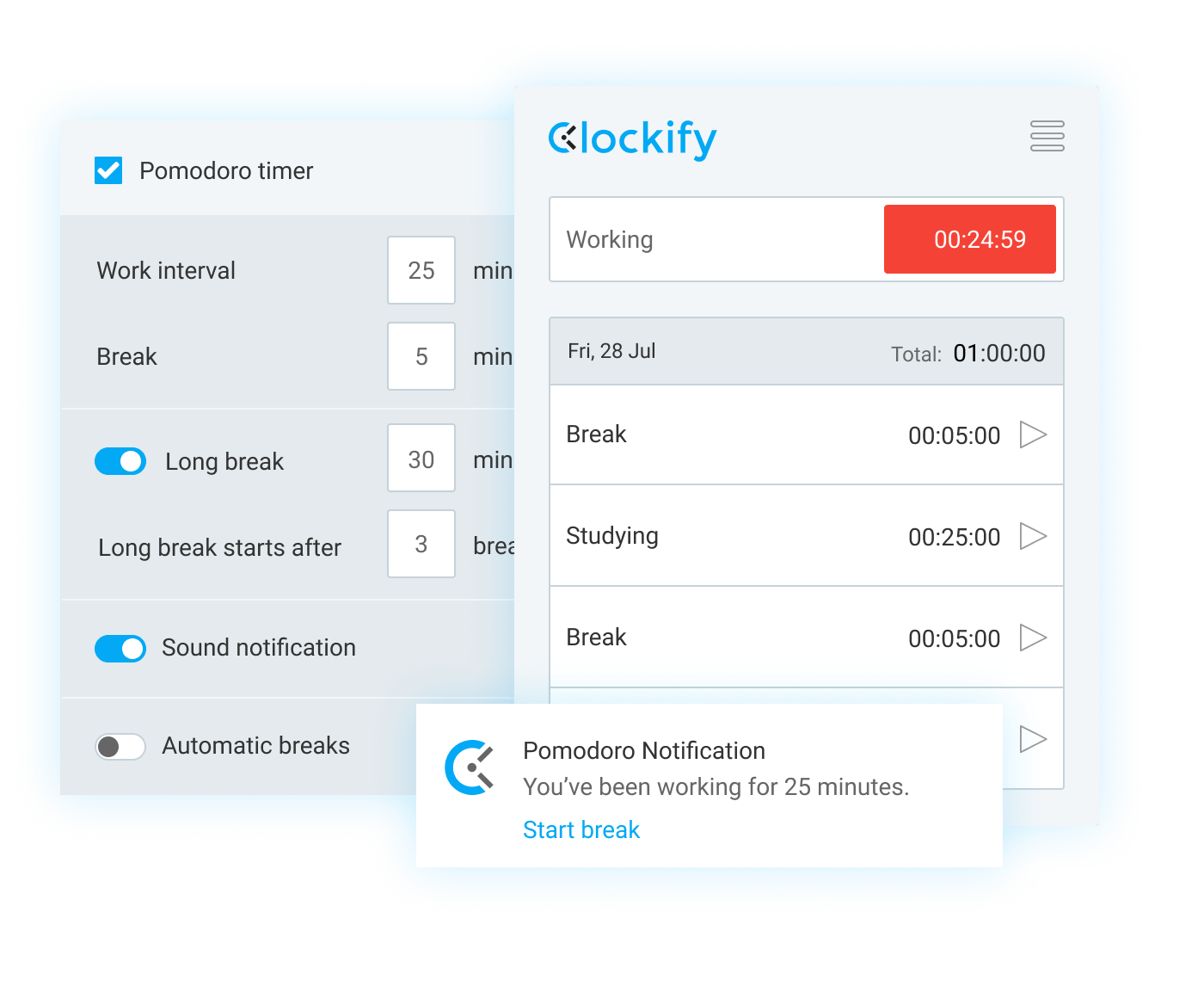 FREE Pomodoro Timer - Clockify™