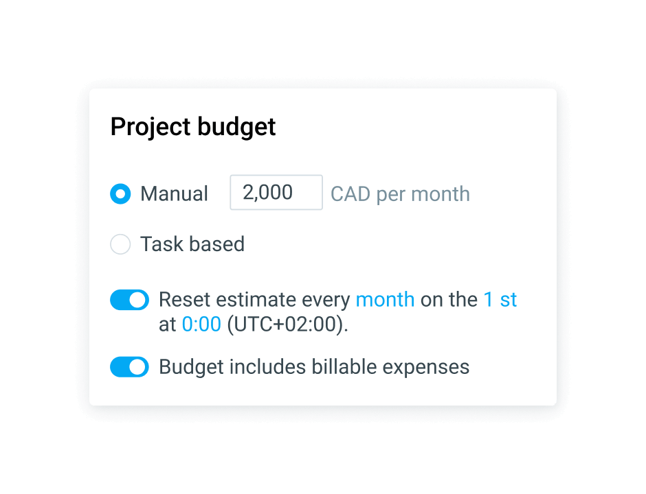Budgeting Software - Clockify™