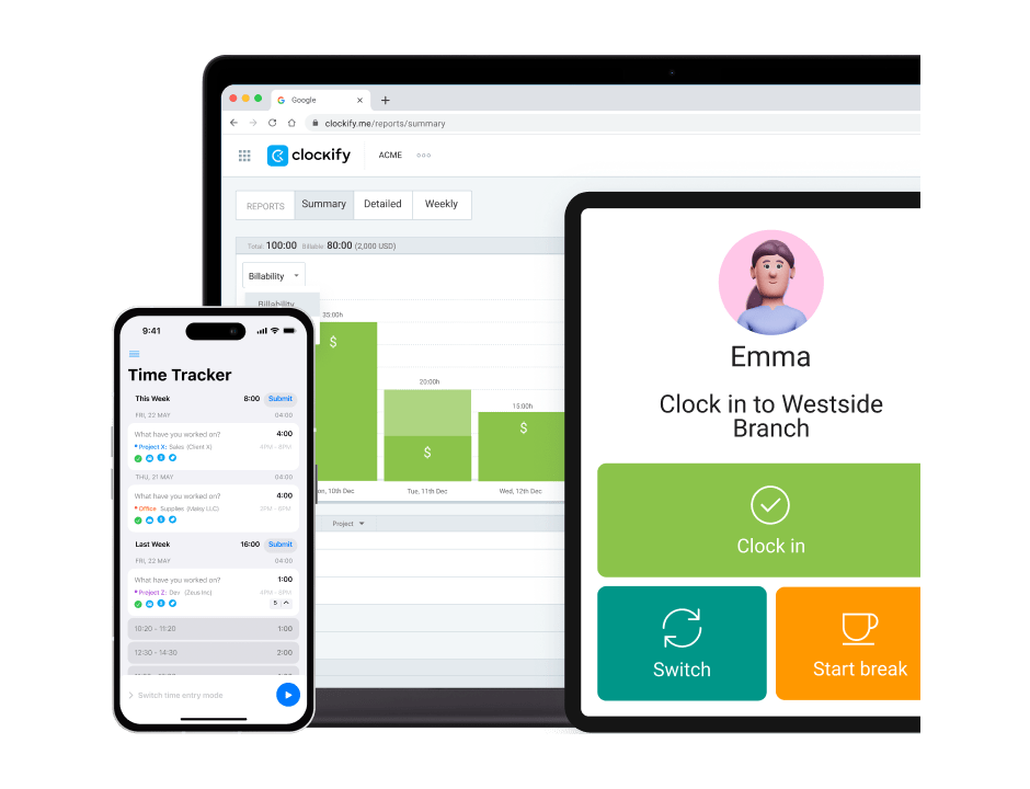Timekeeping Software - Clockify™