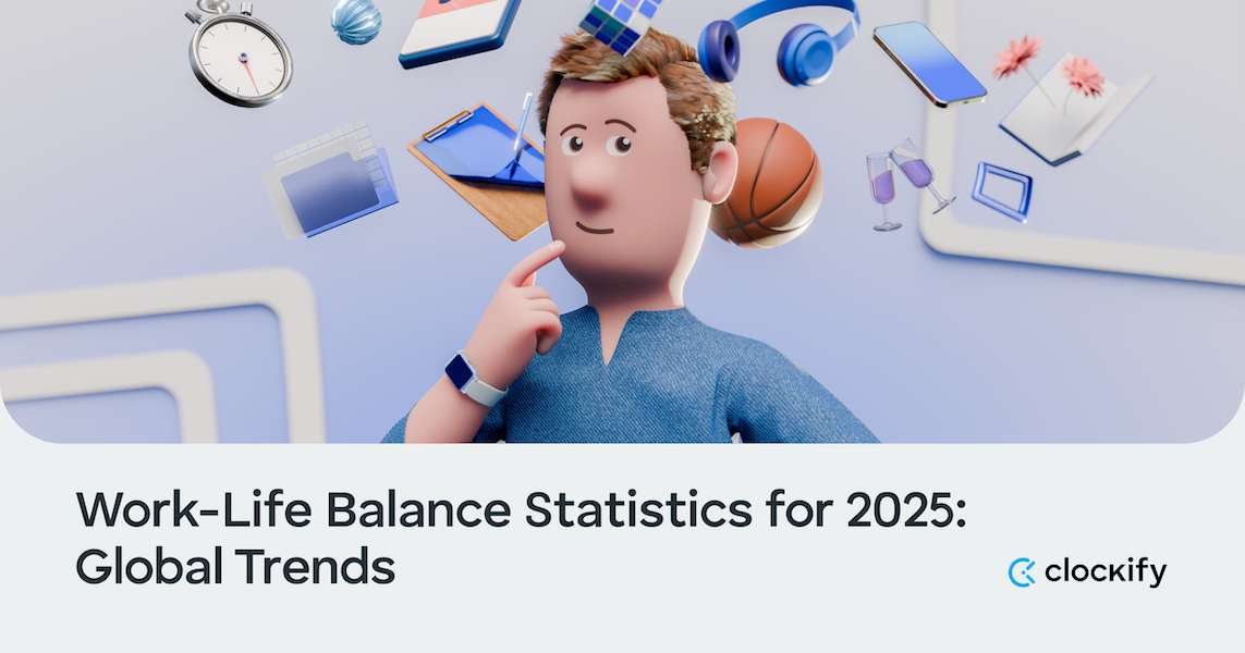 Global Work-Life Balance Statistics for 2025