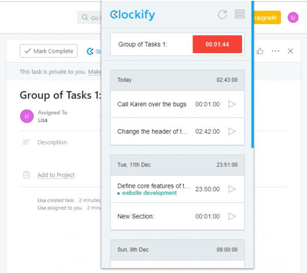 How to best track time in Asana – Clockify Blog