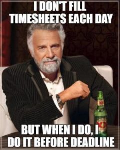 50+ Best Timesheet & Payroll Memes