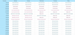 How to Create a Remote Work Schedule + Templates