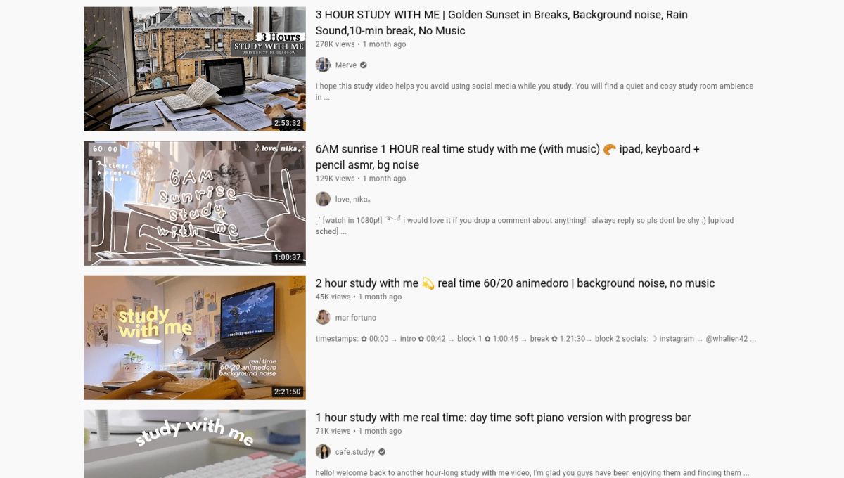 Do “Study With Me” Videos Help With Productivity? - Clockify