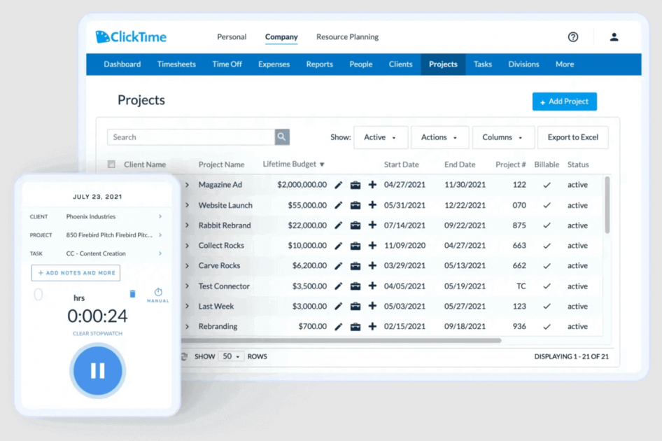 15 Best time and billing software - Clockify