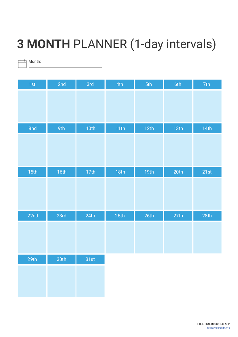 Time blocking planner (+ 9 free time blocking templates)