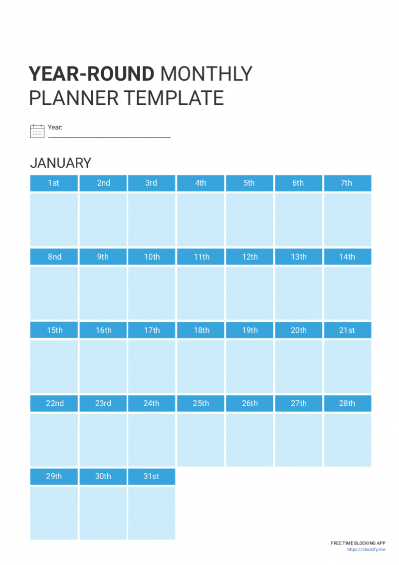 Time blocking planner (+ 9 free time blocking templates)