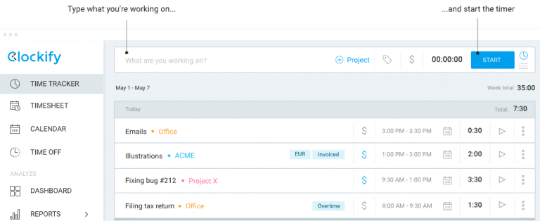 How to improve your time management using RPM - Clockify