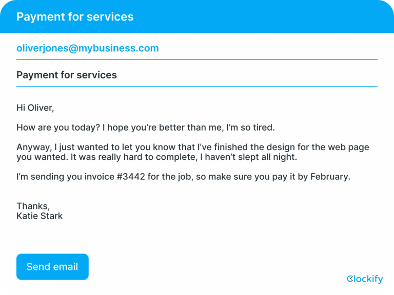 How to ask for payment professionally (+ templates)