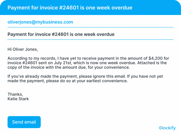 How to ask for payment professionally (+ templates)