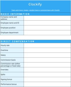 Create an Employee Compensation Plan + Templates