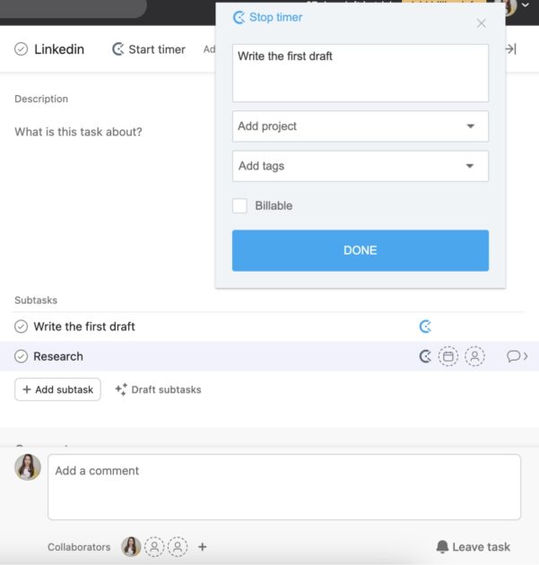 Improve Your Workflow with Asana Time Tracking