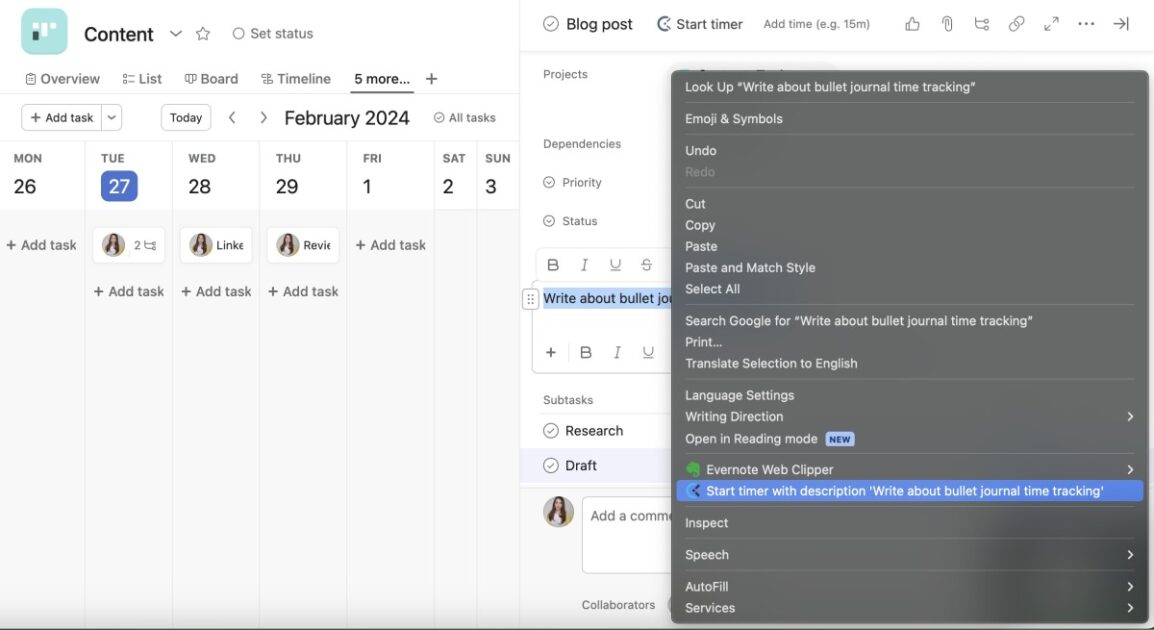 Improve Your Workflow with Asana Time Tracking