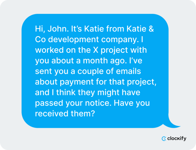 How to Ask for Payment Politely