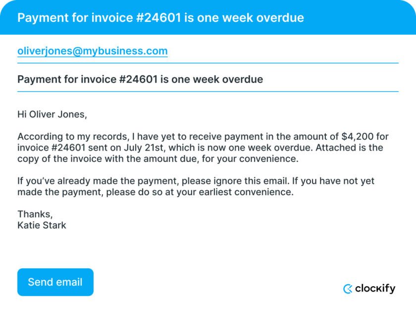 How to Ask for Payment Politely
