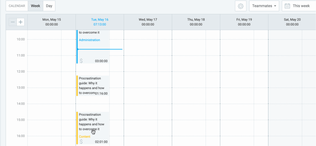 Free Time Blocking Templates (9 Printable Downloads)