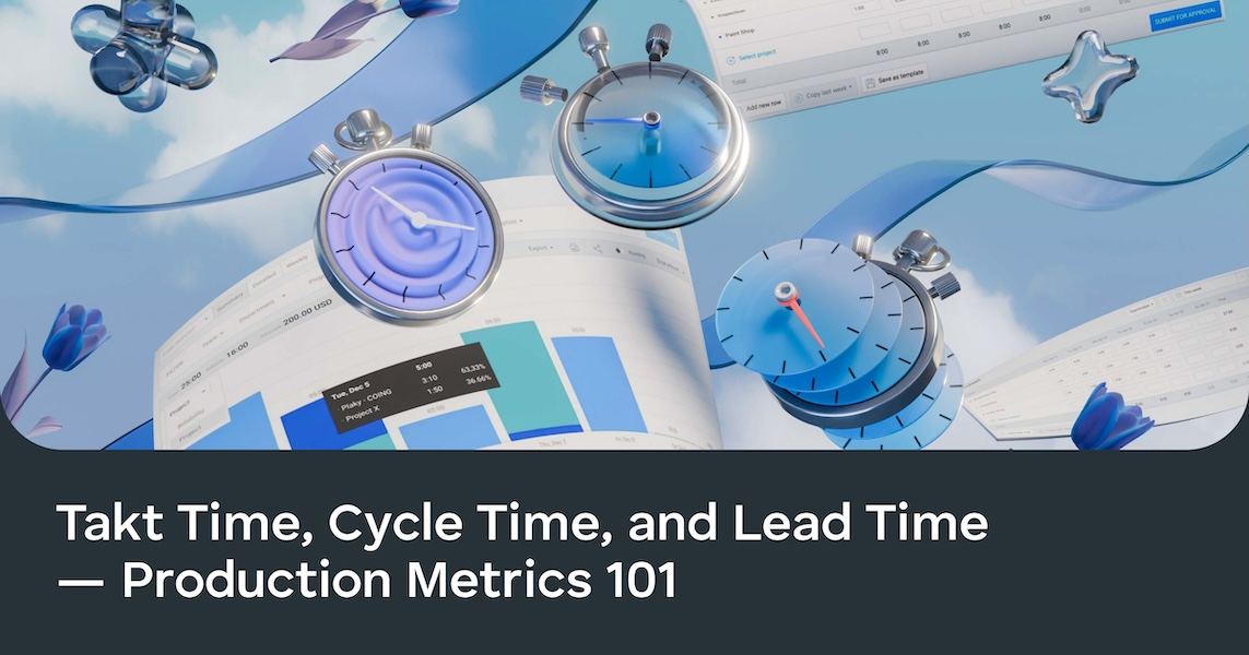 Takt Time vs Cycle Time vs Lead Time Explained