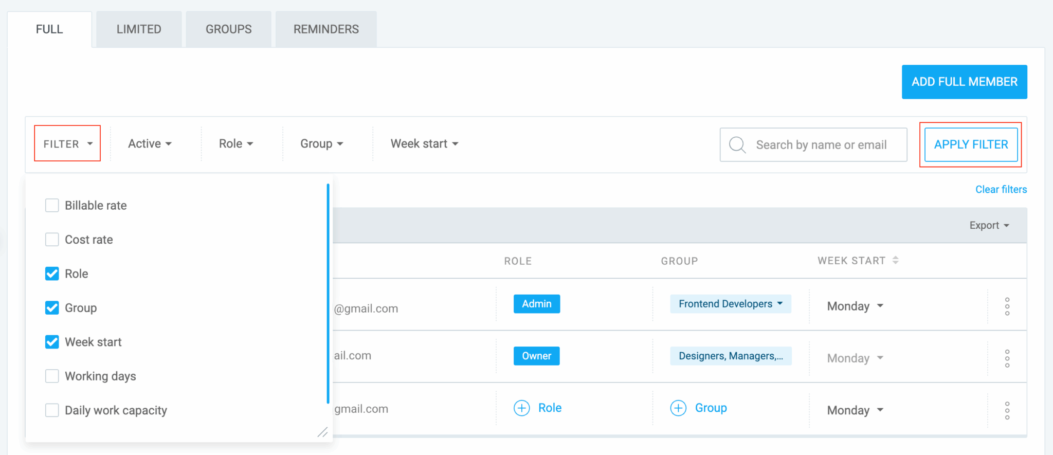 Invite & manage users - Clockify Help