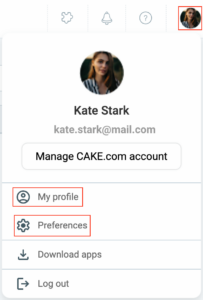 Profile settings - Clockify Help