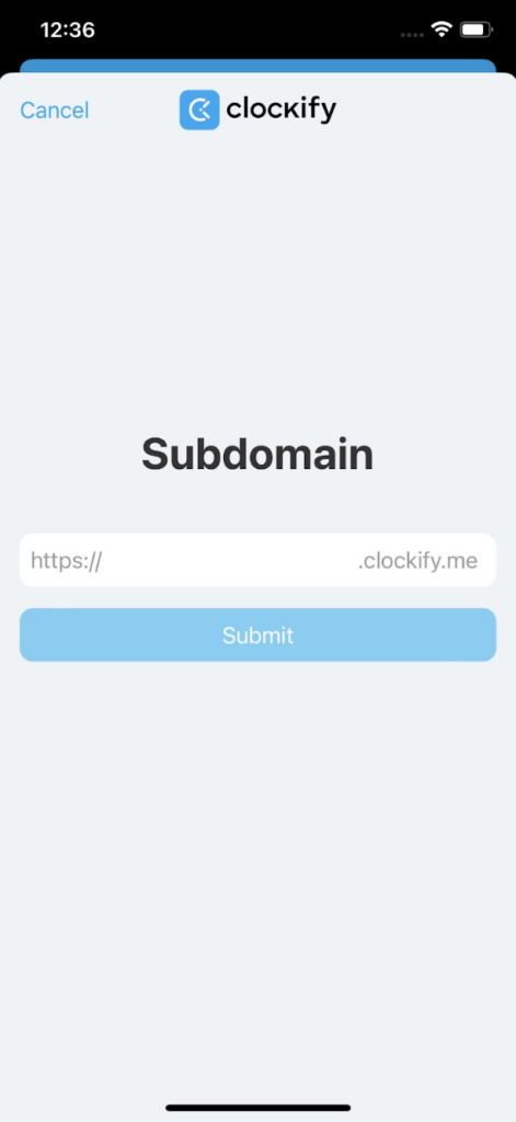 iOS app - Clockify Help