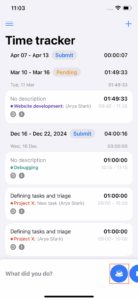 iOS app - Clockify Help