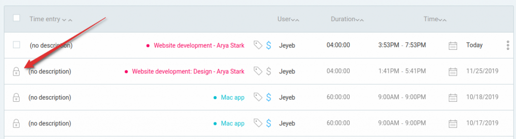 Lock timesheets - Clockify Help