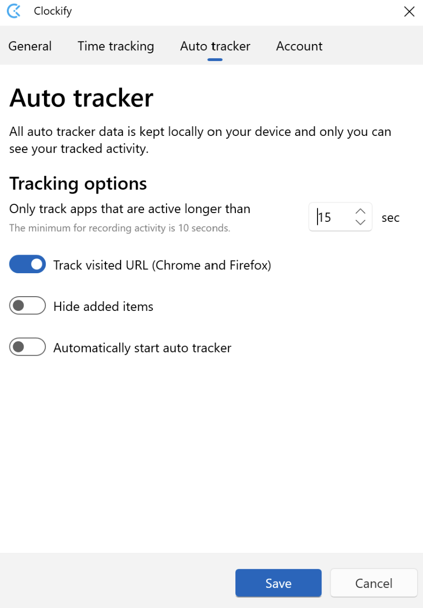 Windows app - Clockify Help