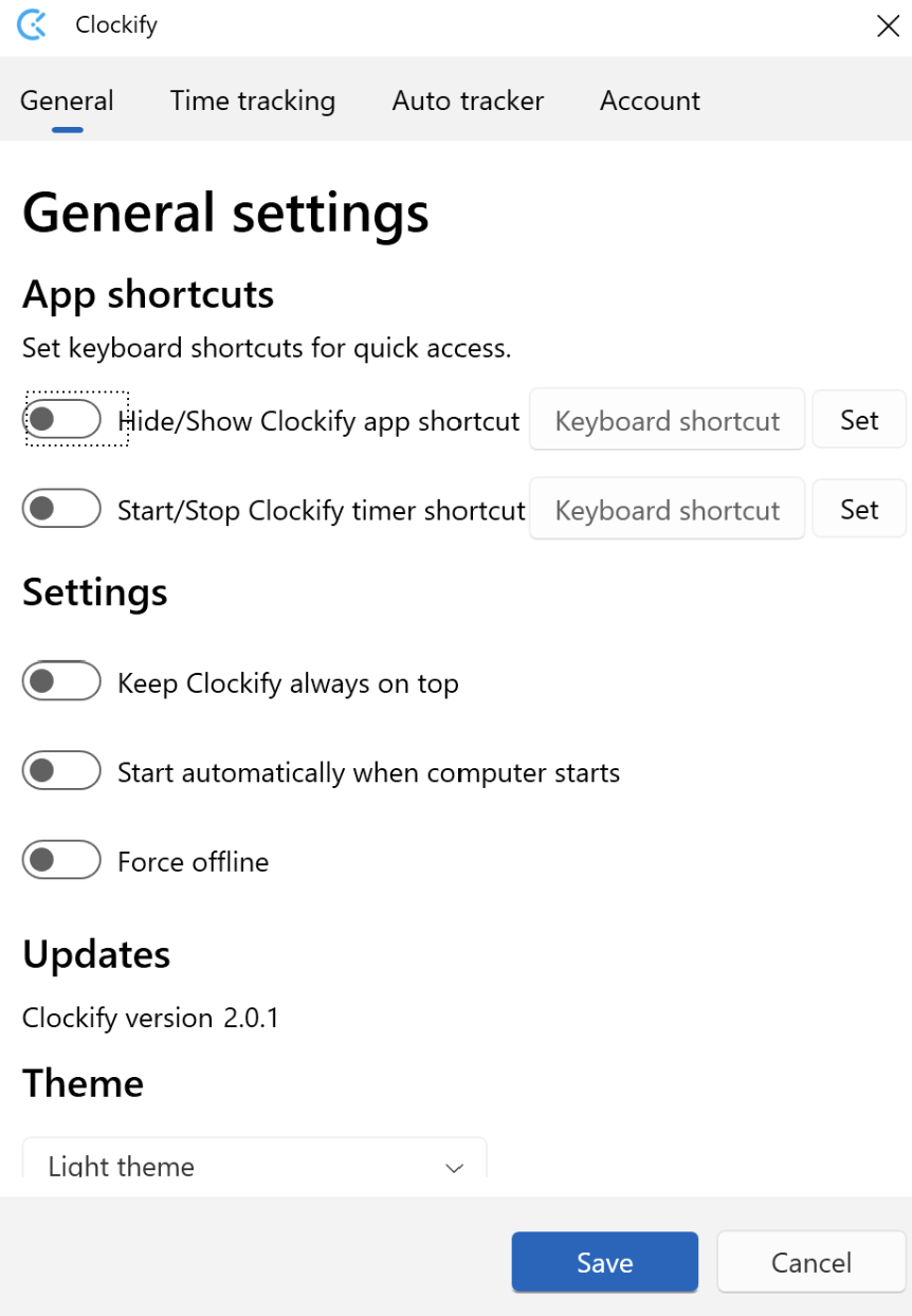 Windows app - Clockify Help