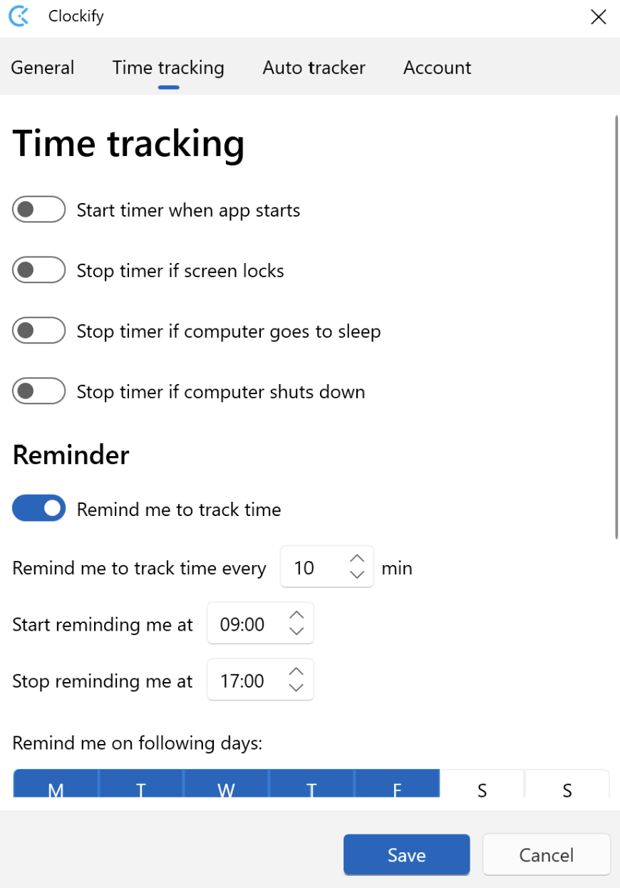 Windows app - Clockify Help