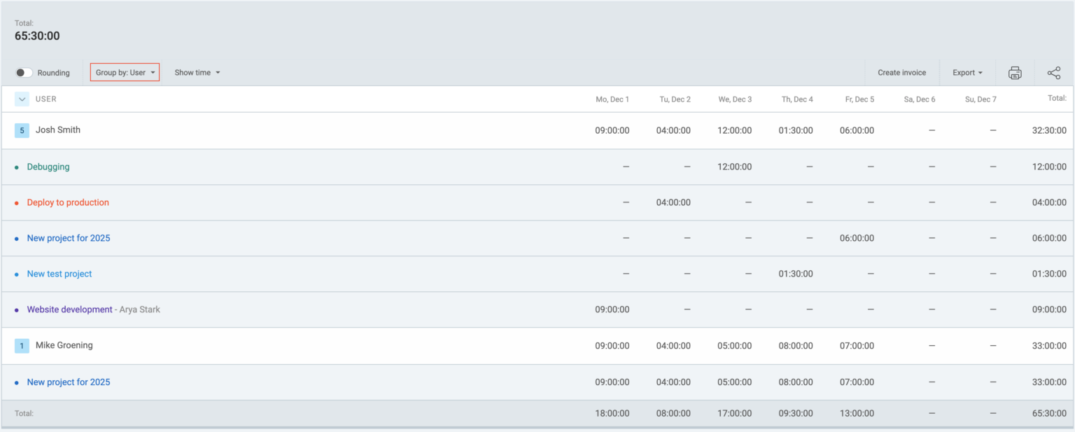 View tracked time & expenses - Clockify Help