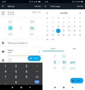 Android app - Clockify Help
