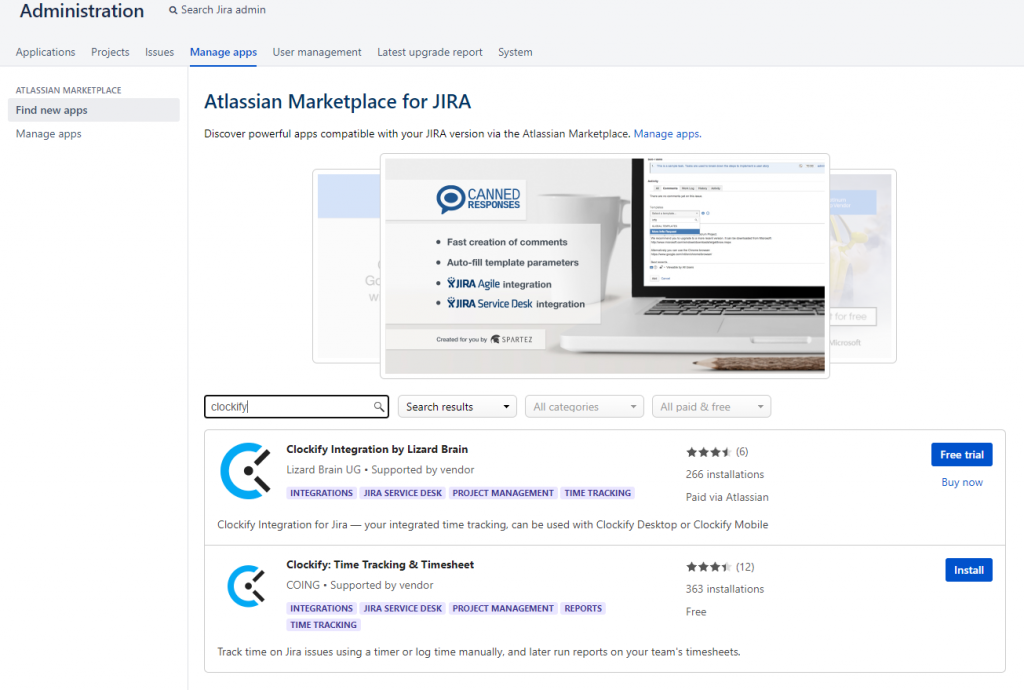 JIRA integration - Clockify Help