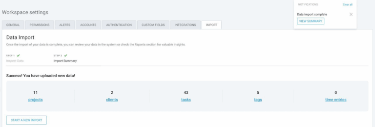 Import data into Clockify - Clockify Help