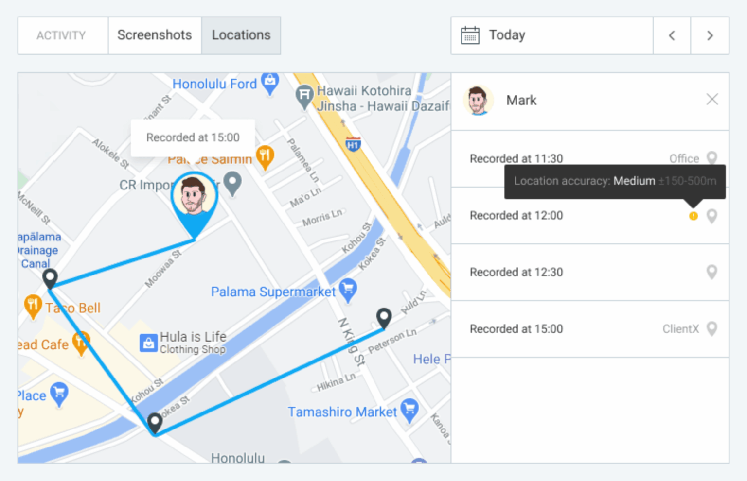 GPS tracking - Clockify Help