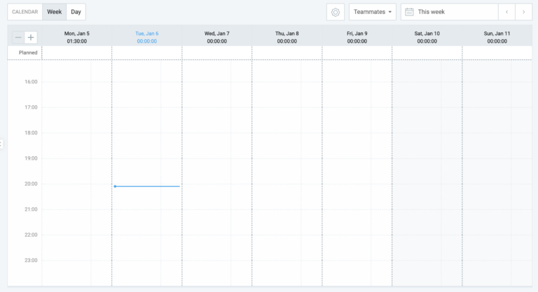 Calendar - Clockify Help